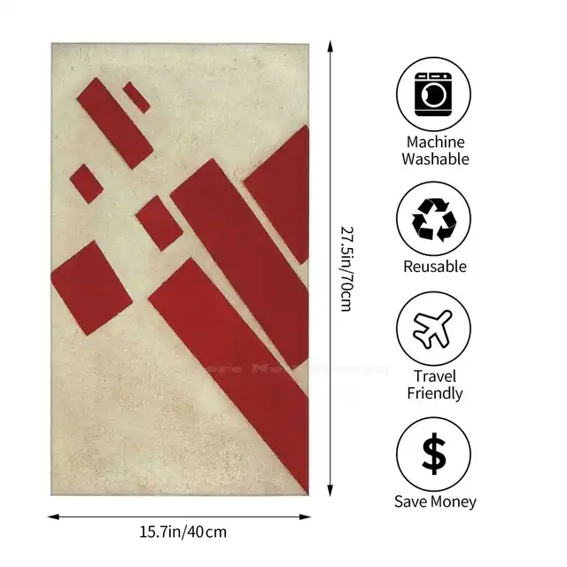 Malevich Suprematist Painting Eight Red Rectangles