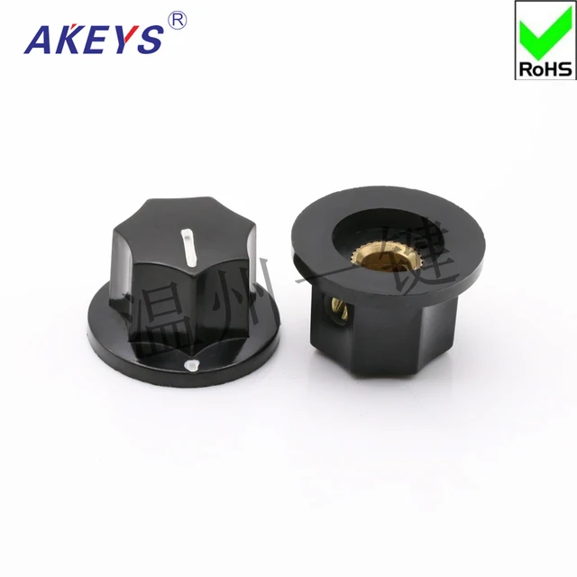 10 Dcs Kn-B01/B02/B03 Térfogat-Szabályozó Potenciométer Gomb Bakelite ...