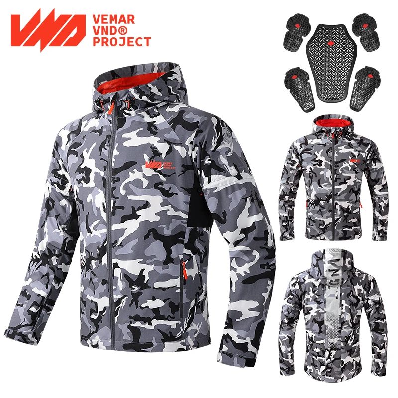 Spring Summer Riding Wind Coat Motorcycle Jacket Camo Stretch ...