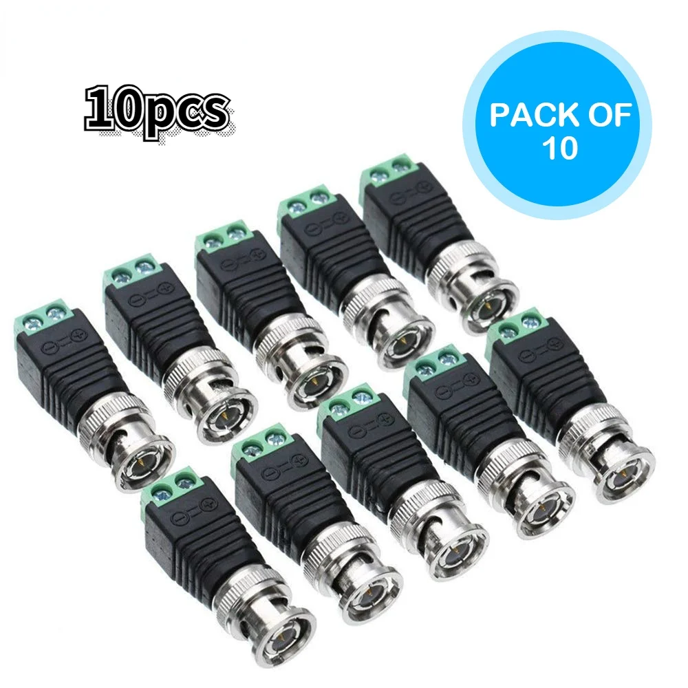10pcs-BNC-Connectors-for-AHD-Camera-CVI-Camera-TVI-Camera-CCTV-Camera ...