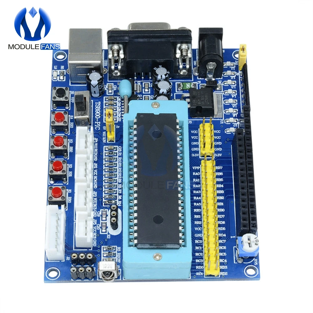 Generic ICSP 12V PIC16F877A Module Emulator Program Minimum System ...