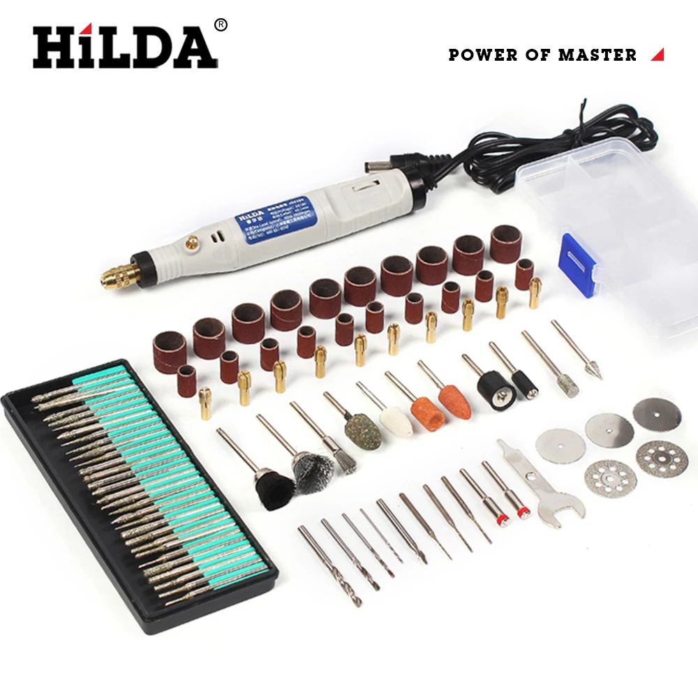 Hilda 18v Engraving Pen Mini Drill Rotary Tool With Grinding ...