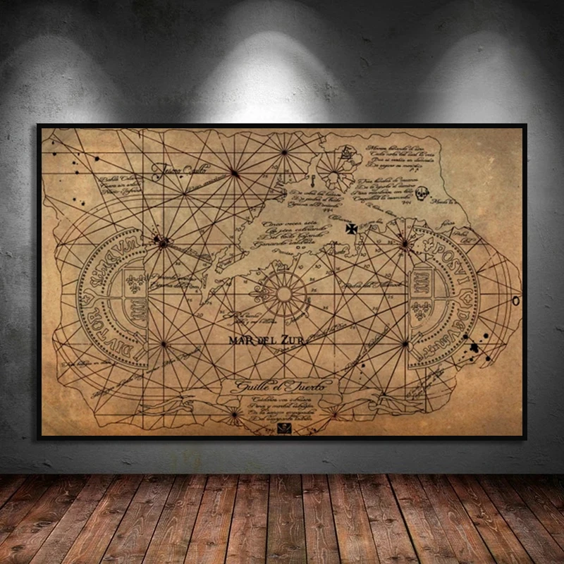 Goonies Come | Goonies Treasure Map | Goonies Poster | Goonies Retro ...