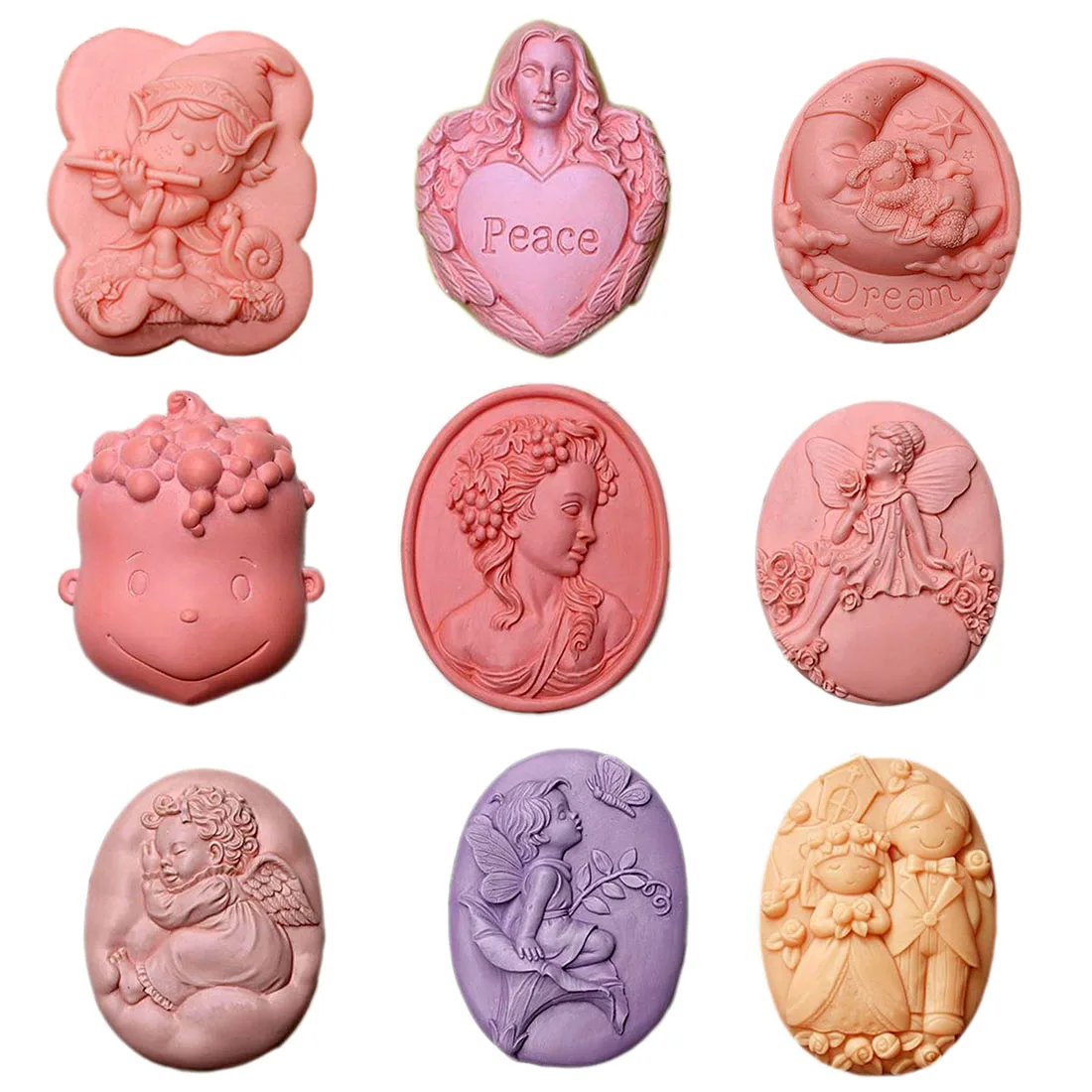 Soap Silicon Molds Soap Form Soap Making Supplies Human Figure Baby ...