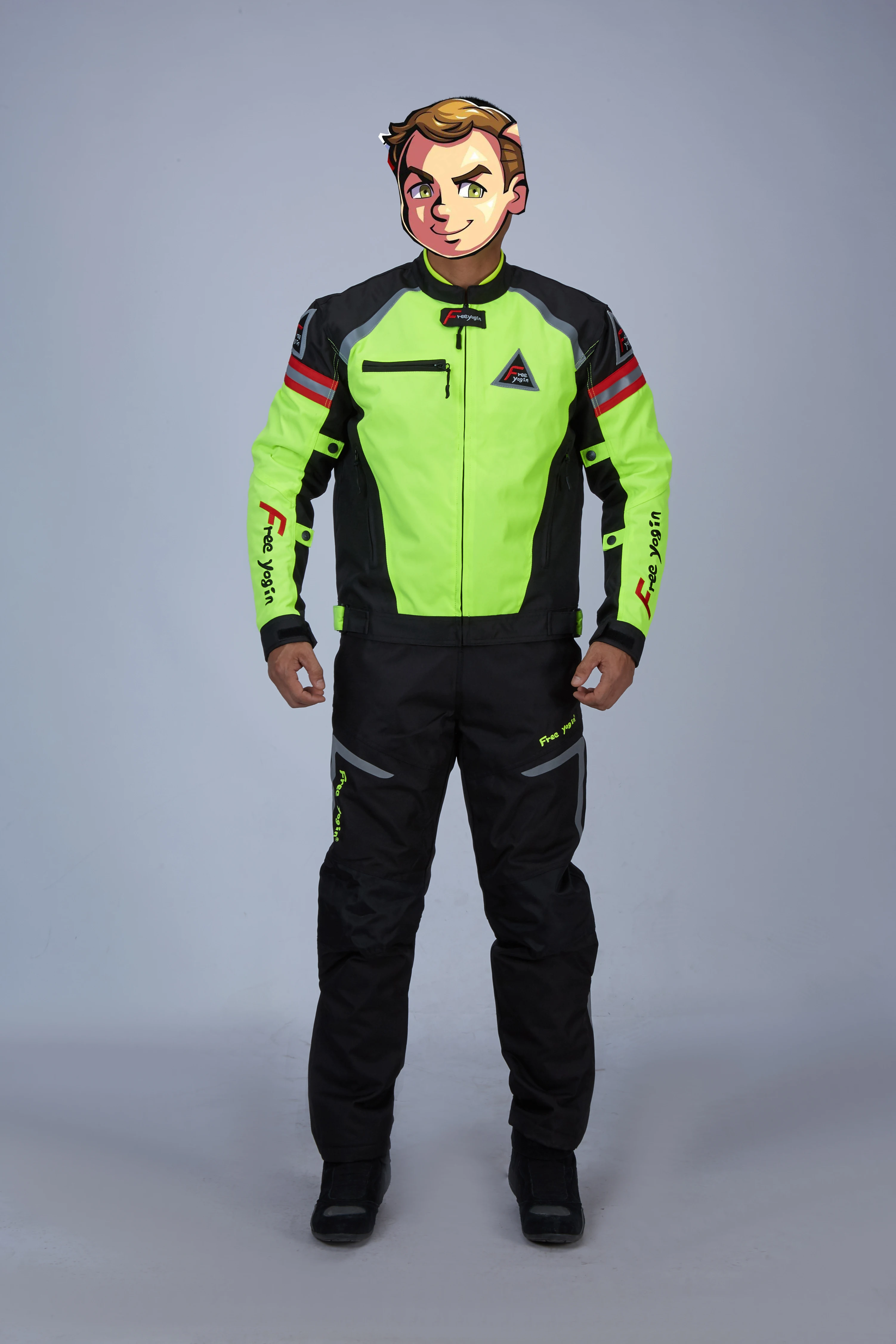 Four season motorcycle riding suit wind, warm, fall proof motorcycle ...