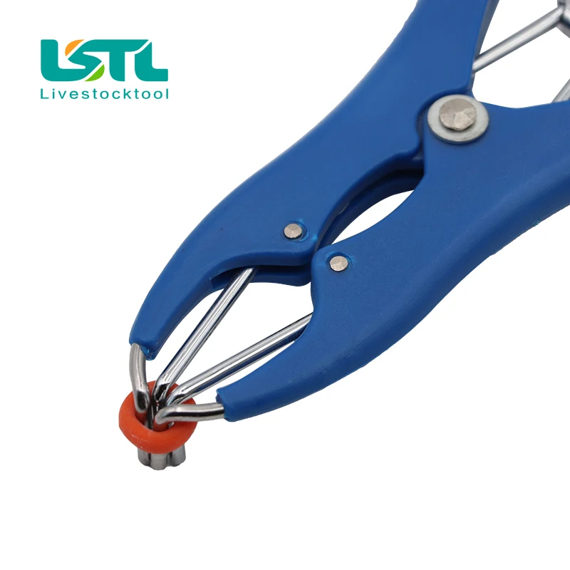 Animal Tail Removal Pigs Sheep Castration Pliers Particulate Rubber Ring Castration Device ...