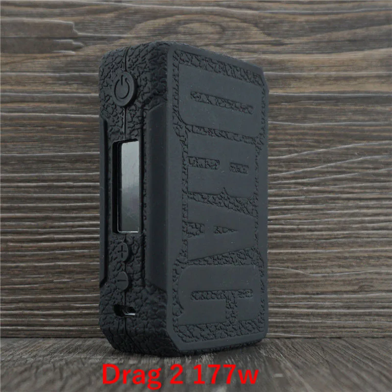 Silicone-case-for-voopoo-drag-2-177W-V2-Vape-Texture-skin-Cover-Sleeve ...