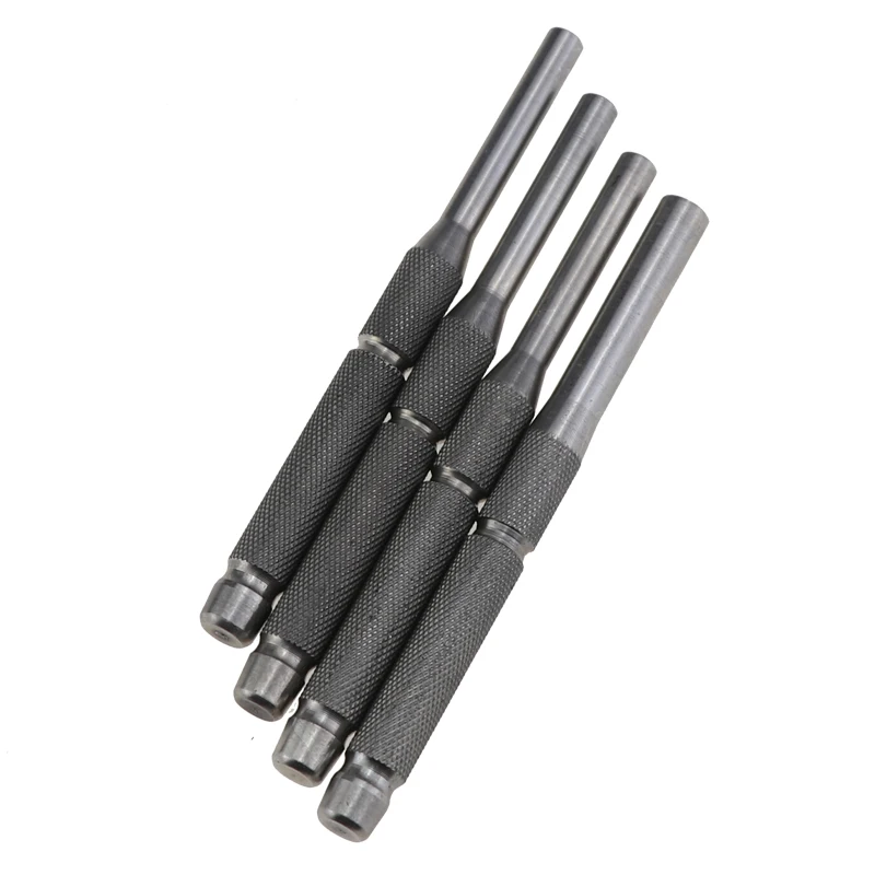 4pcs Stainless Steel Punch Roller Tools Multi Size Hollow End Roll Pin ...