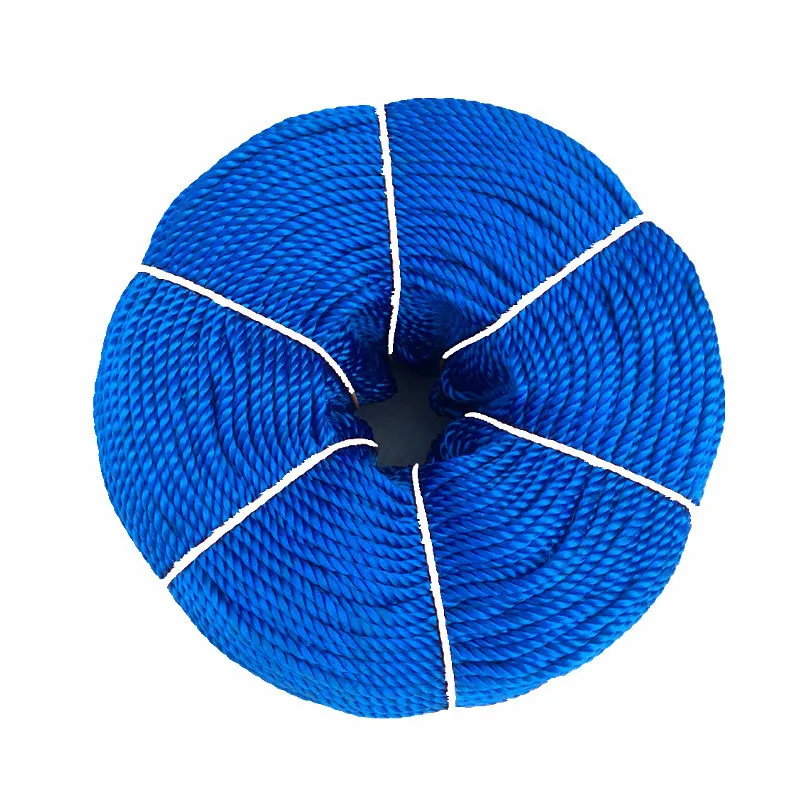 1MM/2MM/3MM/4MM/5MM/8MM Blue Nylon Gardening Binding Rope Polyethylene ...