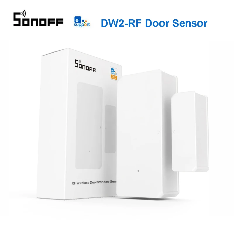 Sonoff Dw2-rf Rf 433mhz Dw2 Door Window Sensor Smart Scenes Alarm Sync ...