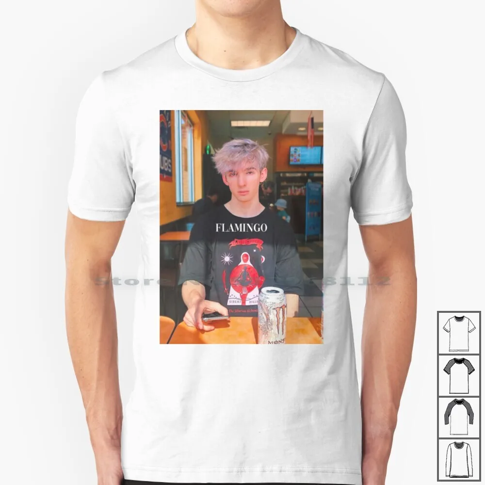 Albertsstuff Flamingo T Shirt 100% Cotton Funny Jayingee Even Youtuber ...