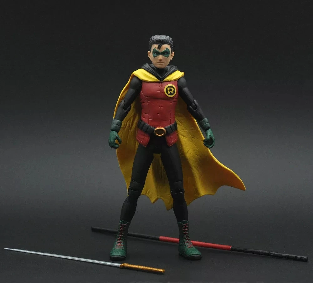 Dcd Direct Damian Wayne Robin 5" Action Figure Toy Xmax Gift - Action ...