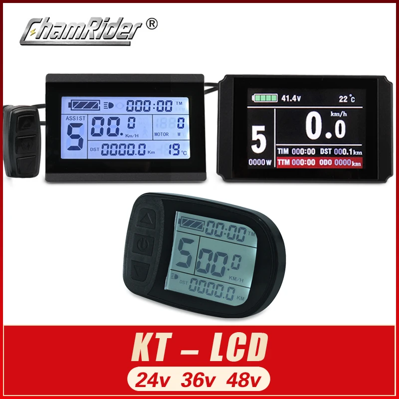 Electric Bicycle Display KT LCD Meter LCD3 LCD8HU LCD5 For KT ...