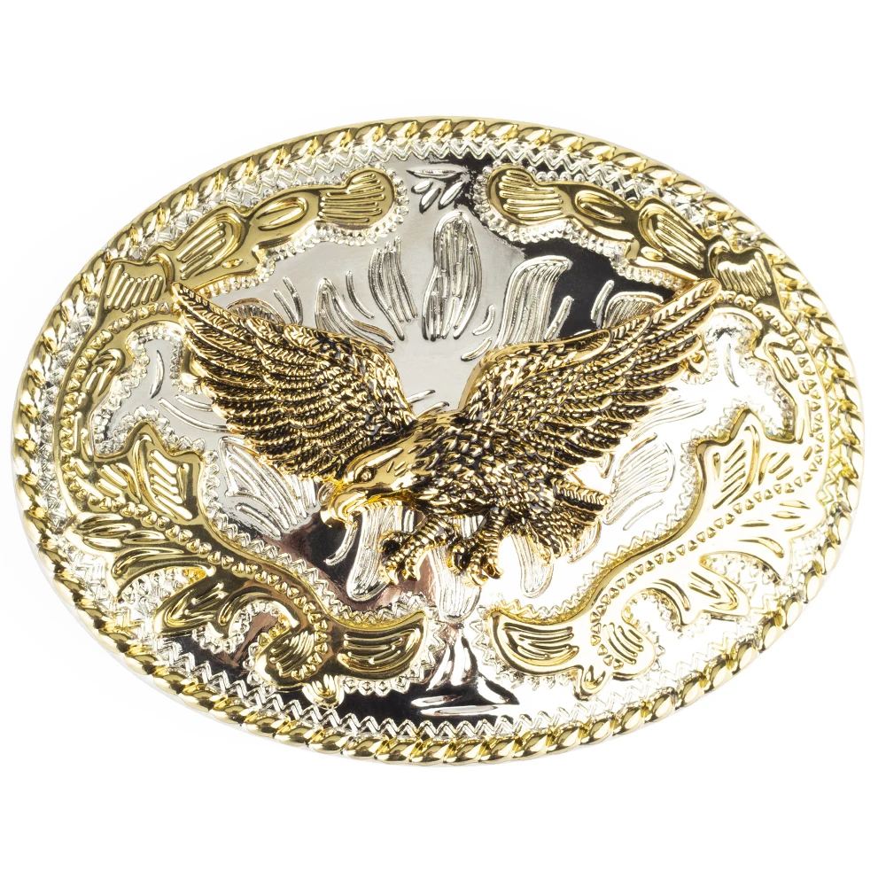 Golden Eagle Buckle Width 4.0CM Belt Accessories Fashion for Men ...