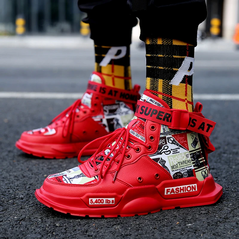 Fashion-Men-Shoes-High-Quality-Casual-Sneakers-High-Gang-Lightweight ...