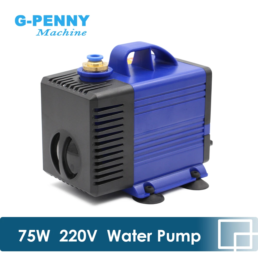 Pump 75w 220V water pump max head 3.5m,max flow 3500L/H Multi function ...