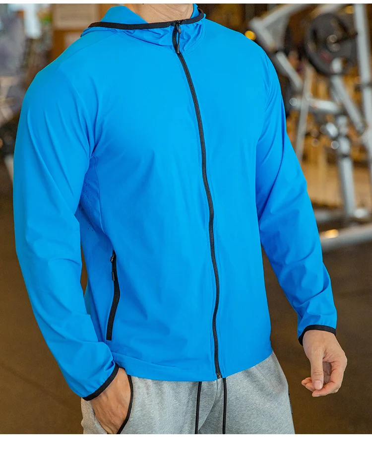Outdoor Sports & Fitness Men's Quick Dry Jacket - Men's Fitness Apparel ...