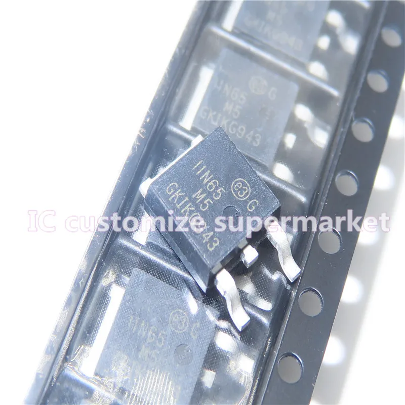 10PCS/LOT NWE 11N65M5 STD11N65M5 TO-252 710V 9A SMD Transistor ...