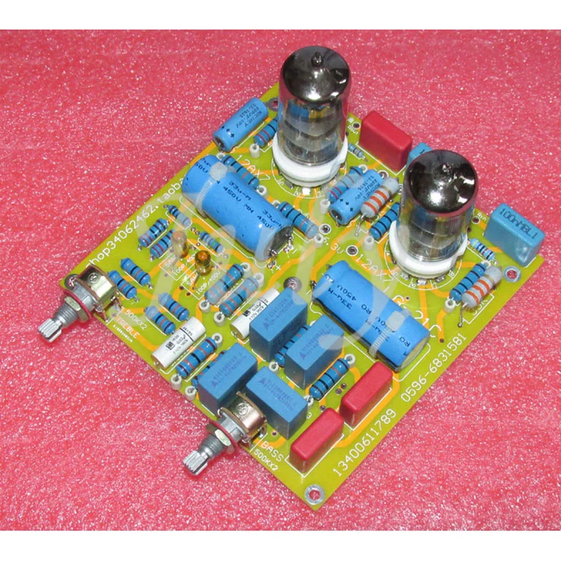 6N3 treble and bass tone board, a reasonably designed Baxandall type ...