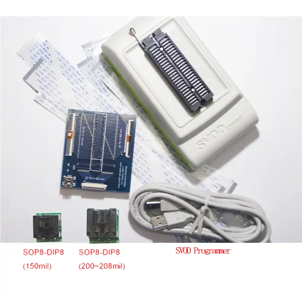 USB Universal Nuvoton SVOD Programmer ver 3+keyboard tester KB9012QF ...