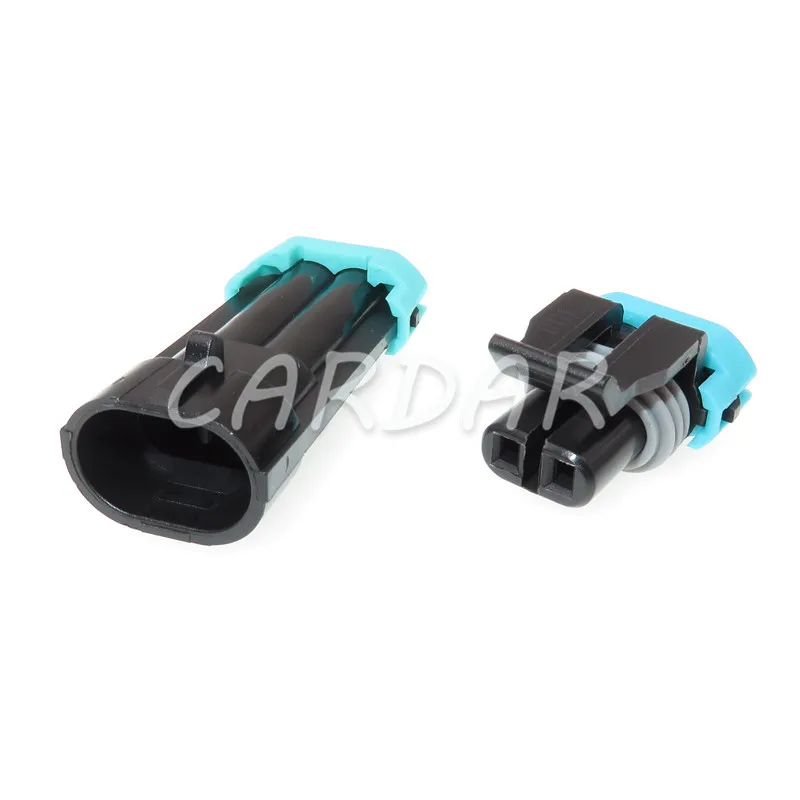 1-Set-12162000-12052641-Car-Connector-2-Pin-Temperature-Sensor-Plug ...