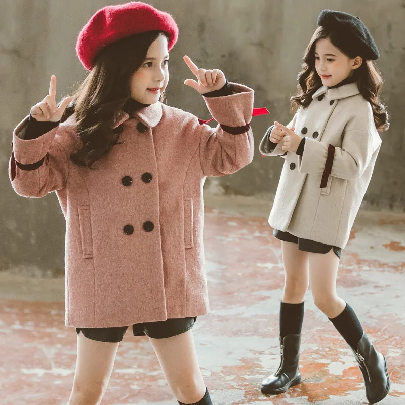 2022 Kids Outerwear Cardigan For Girls Casaco Infantil Menina Princess ...