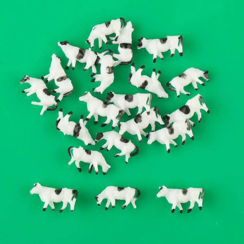 20pcs 1:150 Well Painted Farm Animals Cows N Scale|n scale|farm animal ...