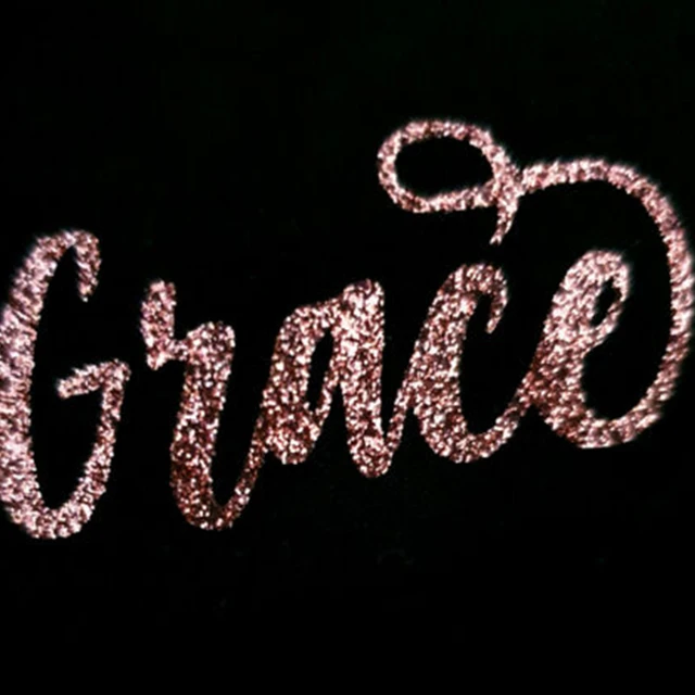 The Name Grace In Glitter