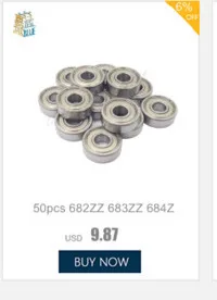 50 шт. 682ZZ 683ZZ 684ZZ 685ZZ 686ZZ 687ZZ 688ZZ 689ZZ Мини подшипник ...