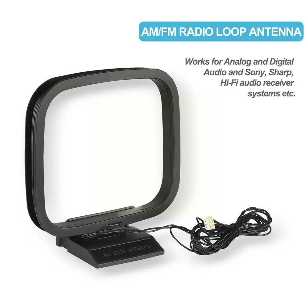 Mini-AM-FM-Radio-Loop-Antenna-Radio-Signal-Receiving-System-Audio ...
