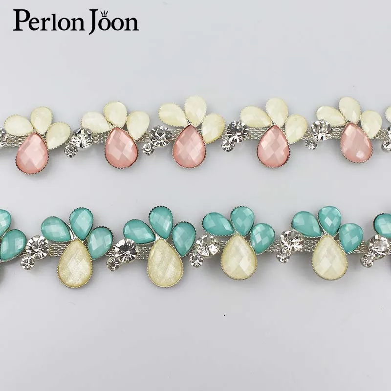 1 ярд, Летний стиль, стразы в форме ананаса, отделка, Желейная смола ...