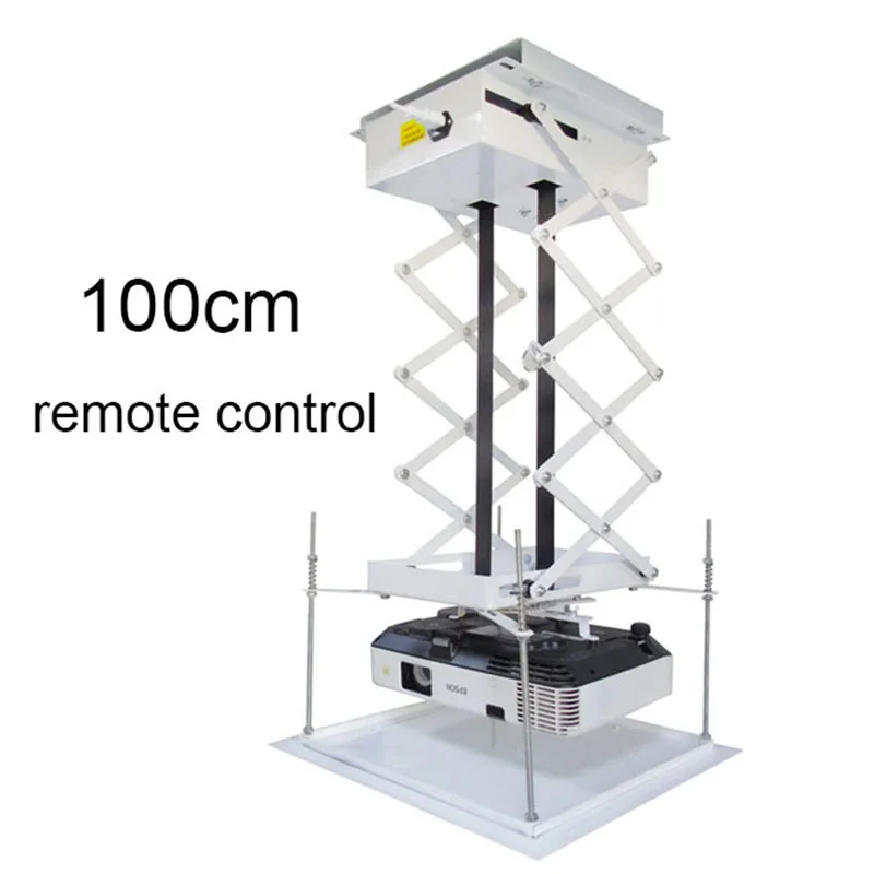 1m Motorized Scissor Projector Lift Projector Bracket Ceiling Projector ...