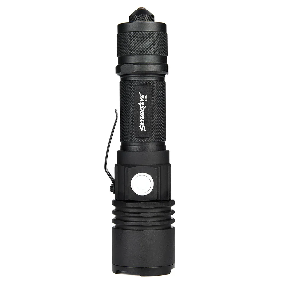 New L2 Led Usb Charging Rechargeable Flashlight Torch Zoom Lamp Light ...
