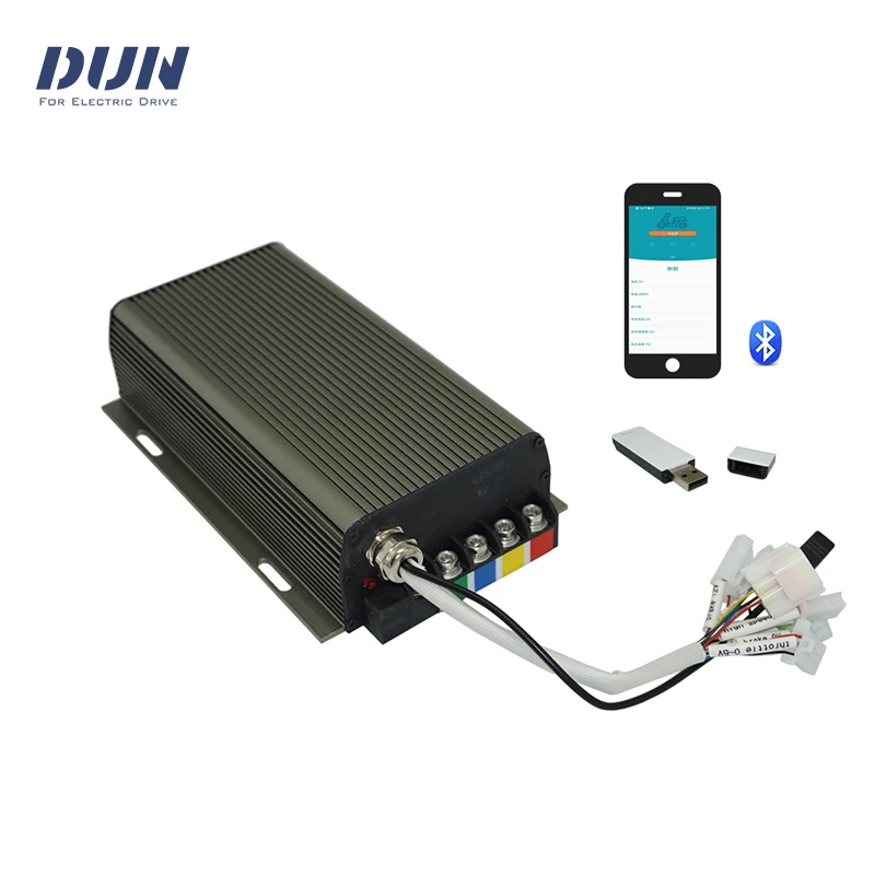 Sabvoton SVMC7280 2KW 80A 60V 72V BLDC Controller with Bluetooth for Electric Bicycle Scooter Motor