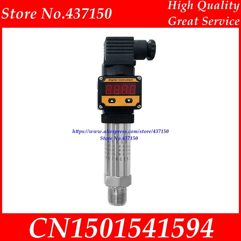 Led Lcd Digital Display Pressure Transmitter, Led Display Pressure ...