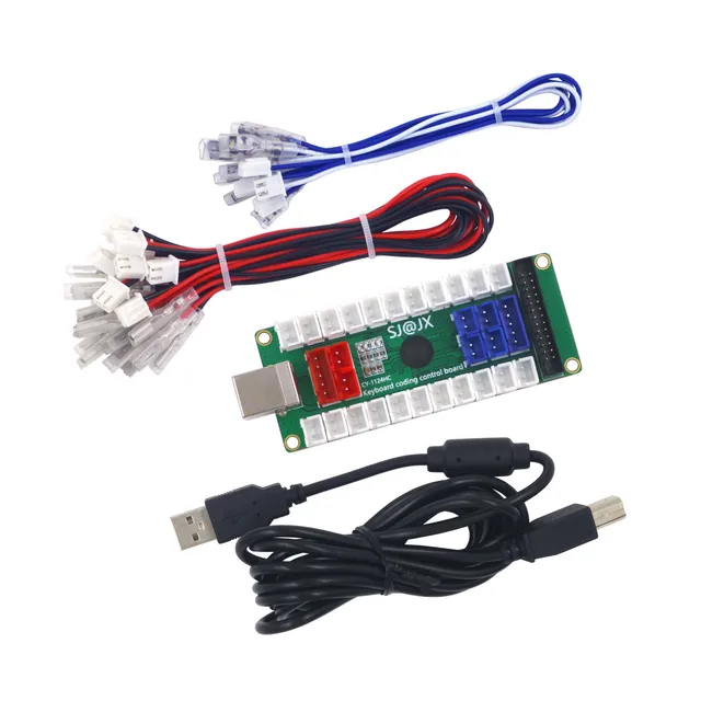 SJ@JX Development Keyboard Encoder Board Game Controller DIY LED ...