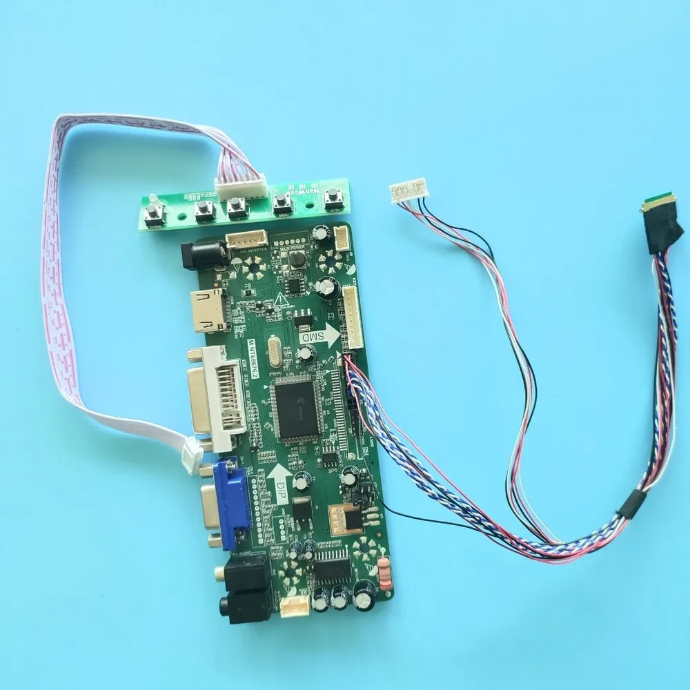 Kit for B140XTT01.0 14" LVDS 1366X768 40pin HDMI-compatible audio M.NT68676 VGA controller board ...