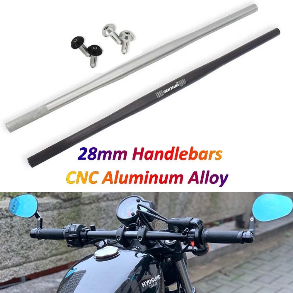 28mm-Renthal-Motorcycle-Handlebar-Aluminum-Alloy-Anodizing-Straight-Bar ...