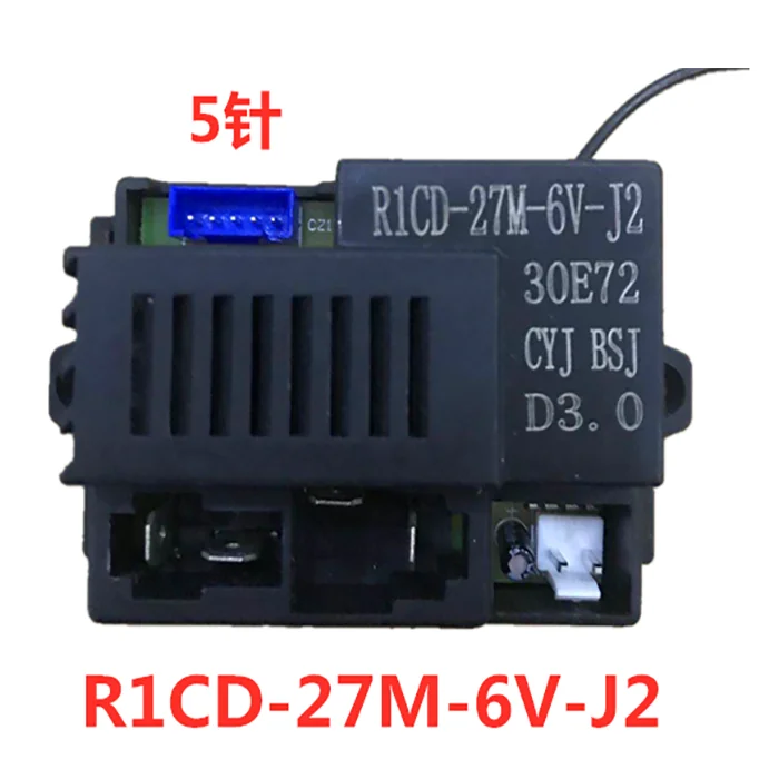 R1CD-27M-6V 5 pin universal children’s electric vehicle 27MHz remote ...