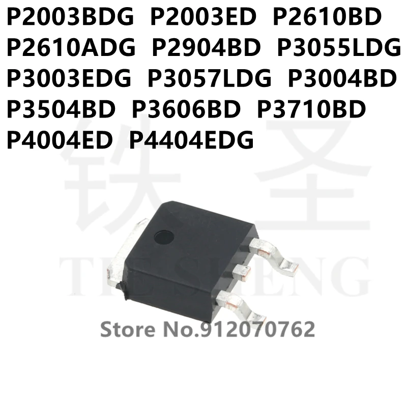 10 piezas P2003BDG P2003ED P2610BD P2610ADG P2904BD P3055LDG P3003EDG ...