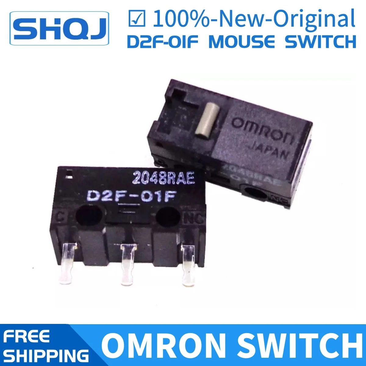 20PCS OMRON D2F 01F แผ่น Micro Switch 100% ใหม่ Original|สวิตช์ ...