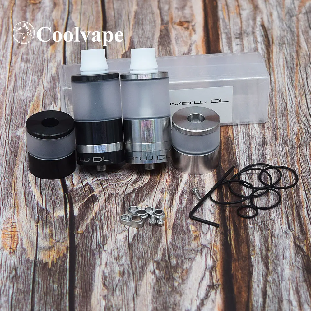 coolvape-Dvarw-DL-RTA-Rebuildable-Tank-5ml-2ml-capacity-24mm-316ss ...