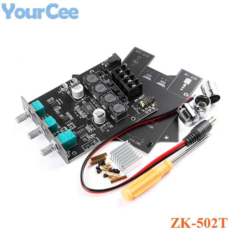 ZK-502T-TPA3116D2-Subwoofer-Amplifier-Board-2-0-Channel-Power-Audio ...