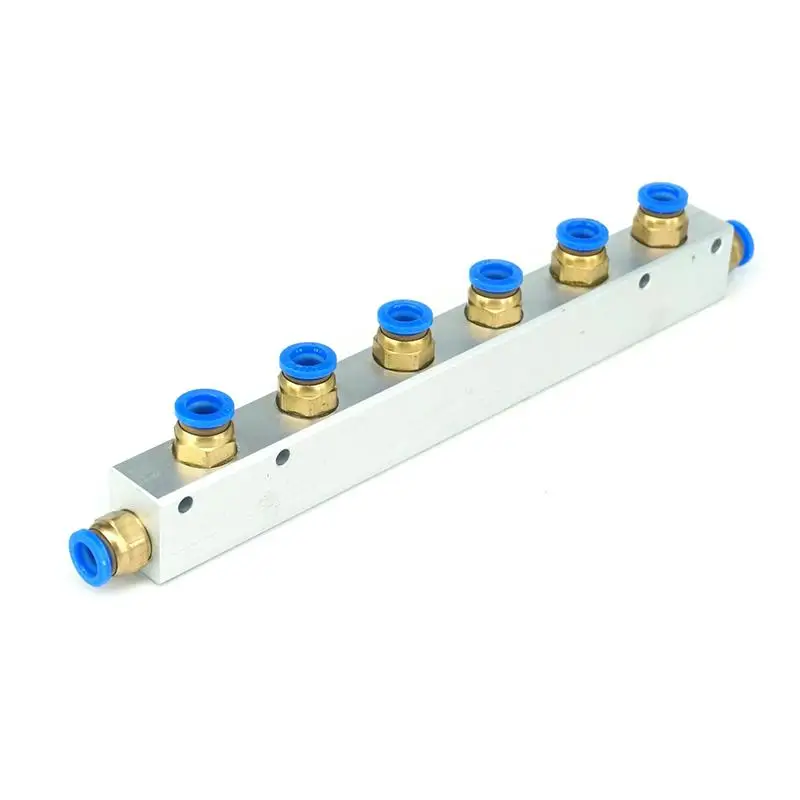 100% safe online checkout A Kit Push Fit 8mm 6 Way Pneumatic Air ...
