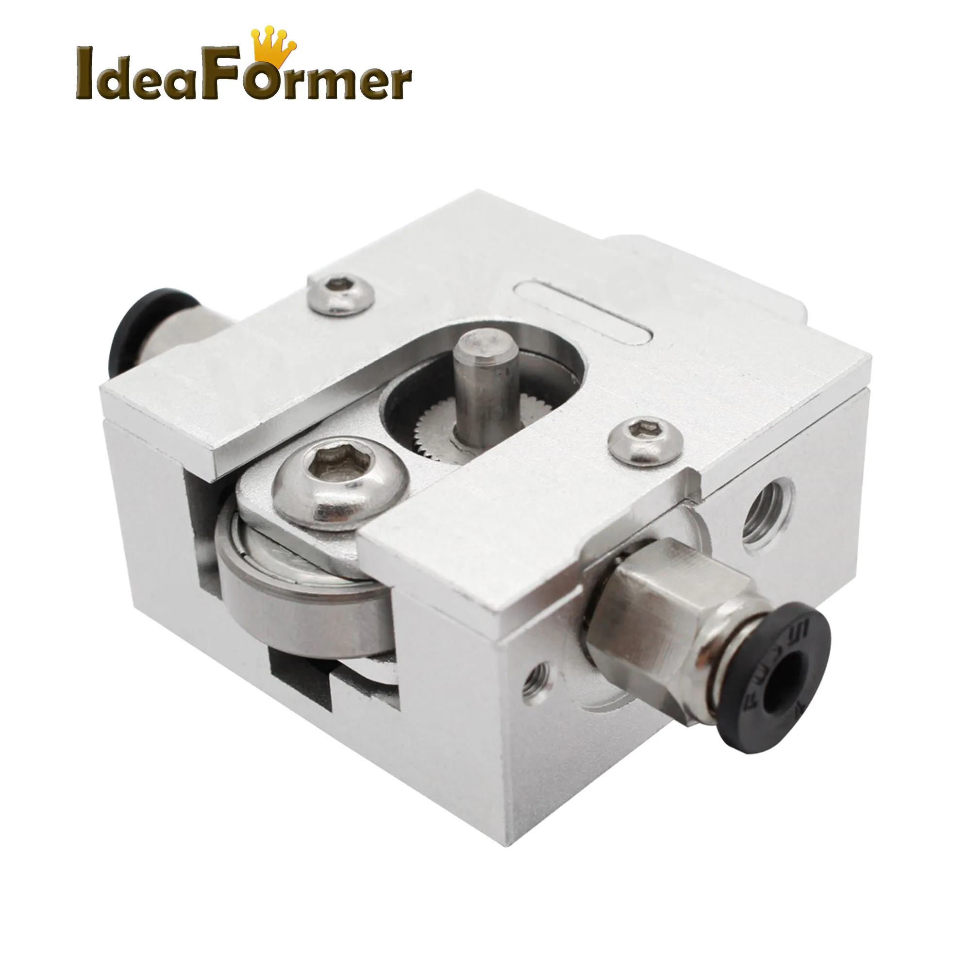 DIY Reprap Bulldog Extruder Remote Filament Feeder Device With connector Compatible 1.75mm&3.0mm ...