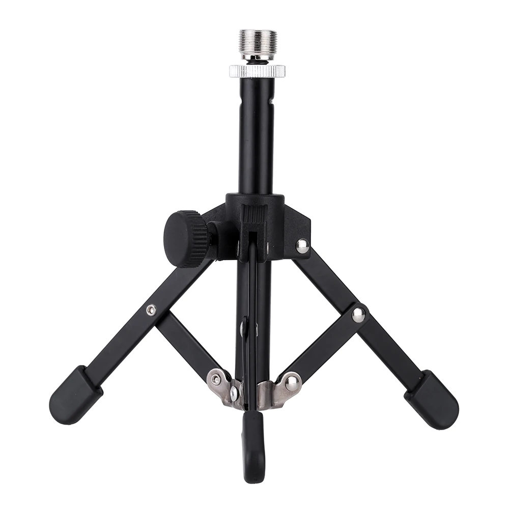 Hot-Sale-Foldable-Microphone-Stand-Desktop-Tripod-Mic-Stand-Holder-High ...