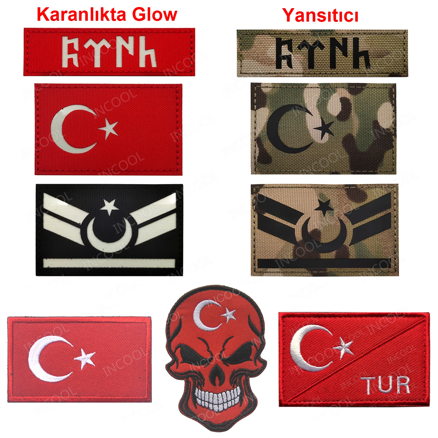Turkish Military Badges | Turkey Flag Badge Patch | Military Patch ...