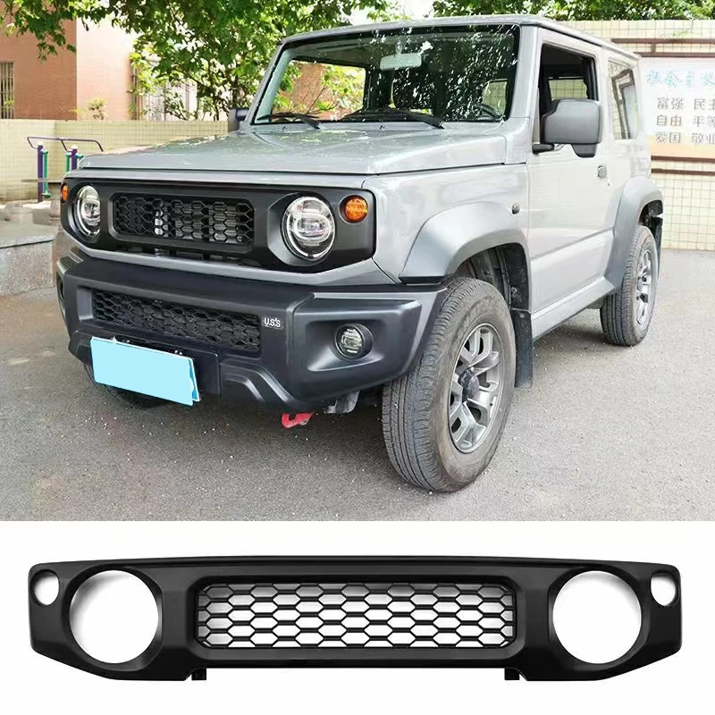 ABS-Car-Front-Grill-Mesh-Grill-For-2019-2021-Suzuki-Jimny-JB74w ...