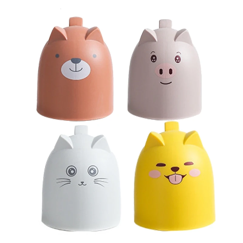 1 Family Of Four Toothbrush Cups Set Household Tooth Cylinder Children ...