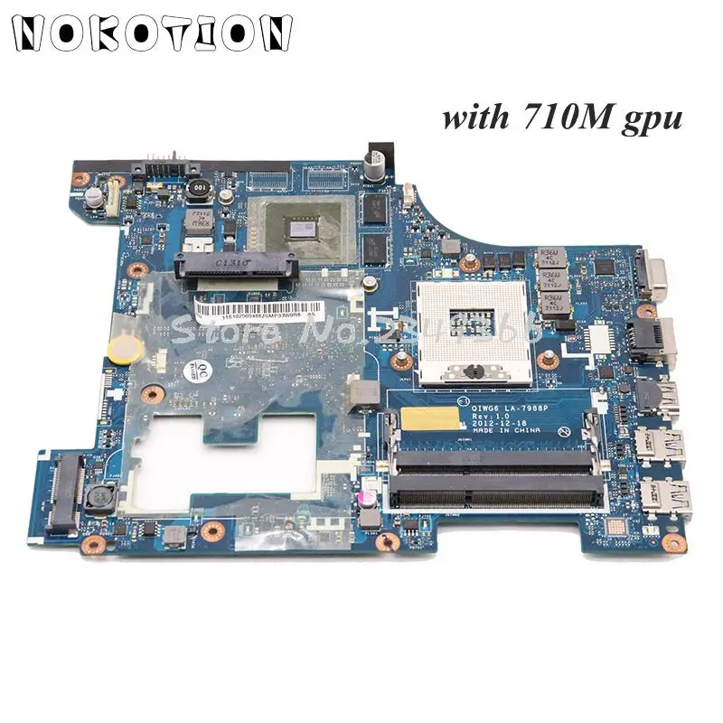 NOKOTION placa base para ordenador portátil Lenovo G580, placa base ...